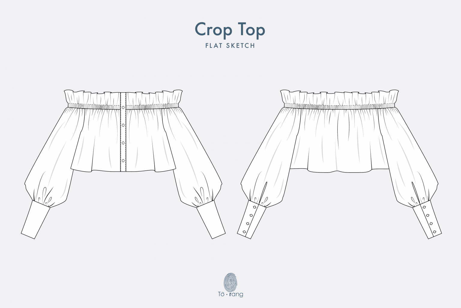 Male Fashion Figure Template 9 Heads - Catwalk Pose - Torang